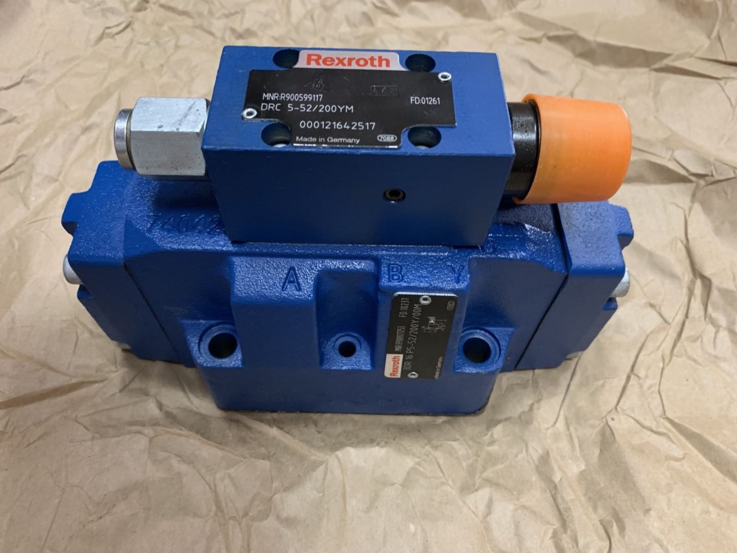 Rexroth Type Piloted Pressure Reducing Valve With Detachable Coil 3DR16P