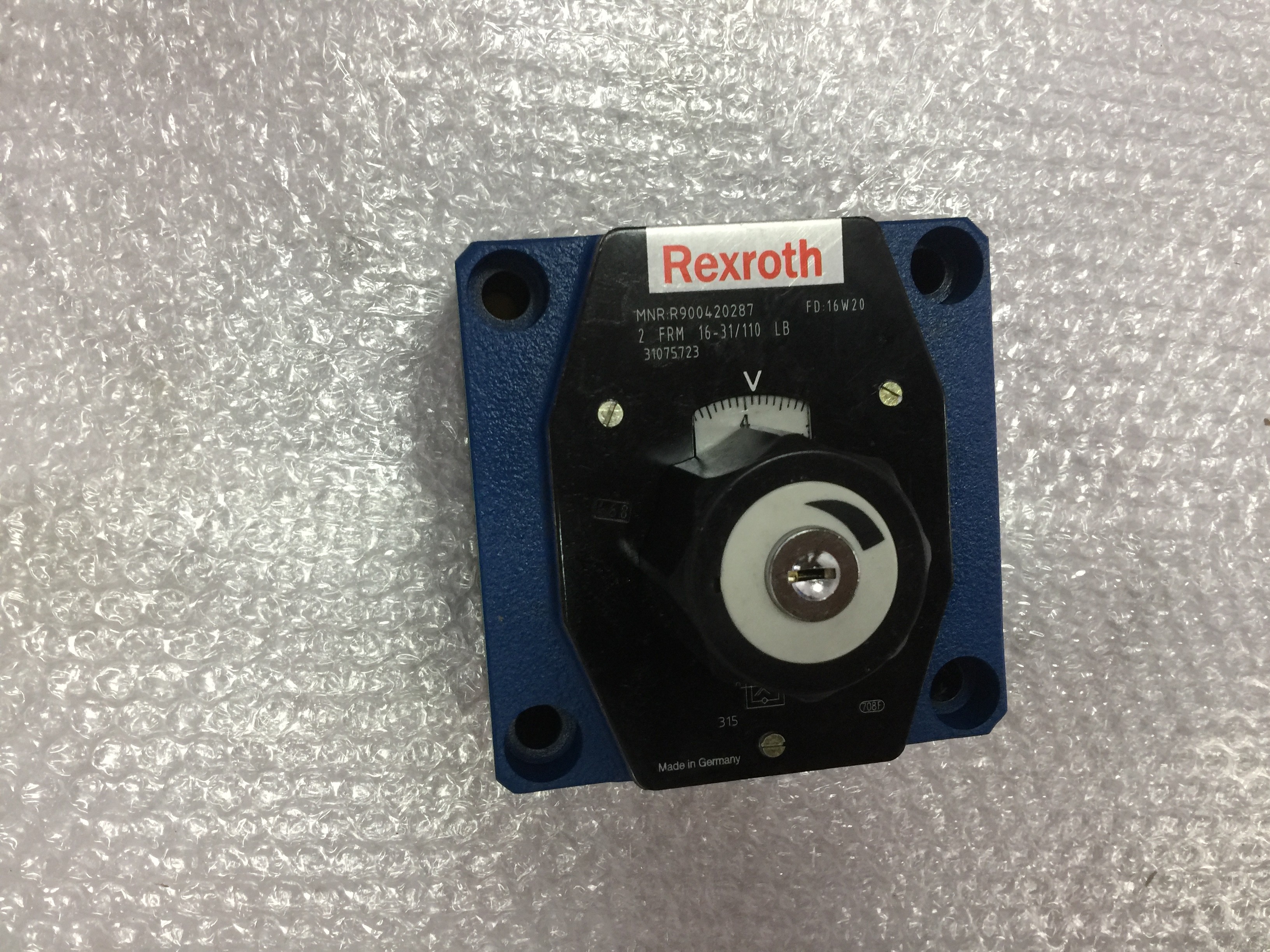 2- Way Flow Control Valve Type 2FRM 2FRH 2FRW